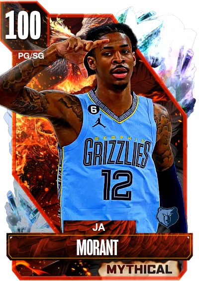 NBA 2K26 | 2KDB MyTEAM NBA 2K Custom Card (Ja Morant) by Gnomish