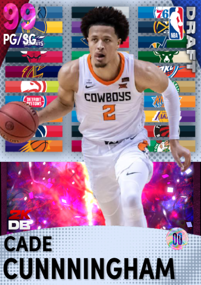 NBA 2K21 | 2KDB Custom Card (Draft Cade Cunningham)