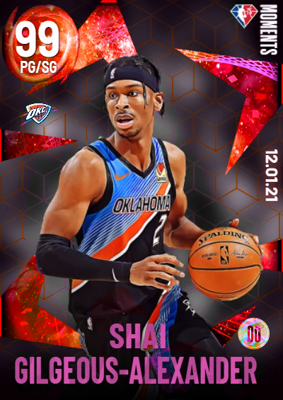 NBA 2K22 | 2KDB Custom Card (Red Matter Shai)