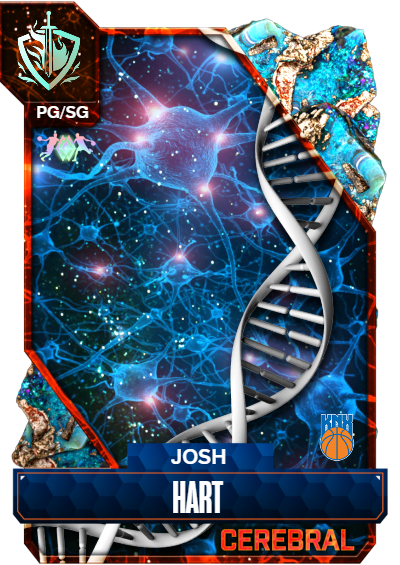 NBA 2K25 | 2KDB MyTEAM NBA 2K Custom Card (JOSH HART) by knicks