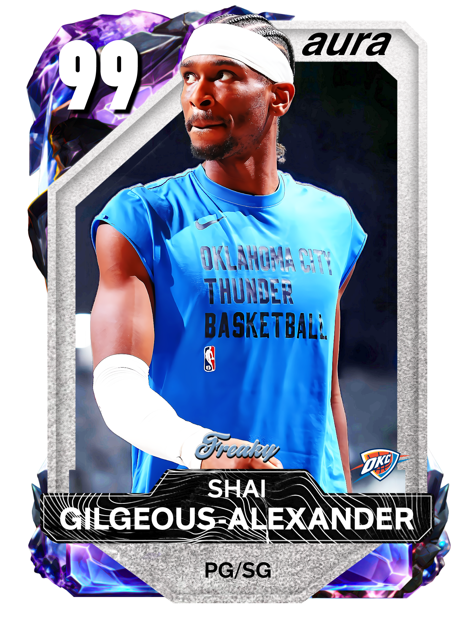 2KDB MyTEAM Database | NBA 2K Custom Card (sga) by frkydzn | NBA 2K26
