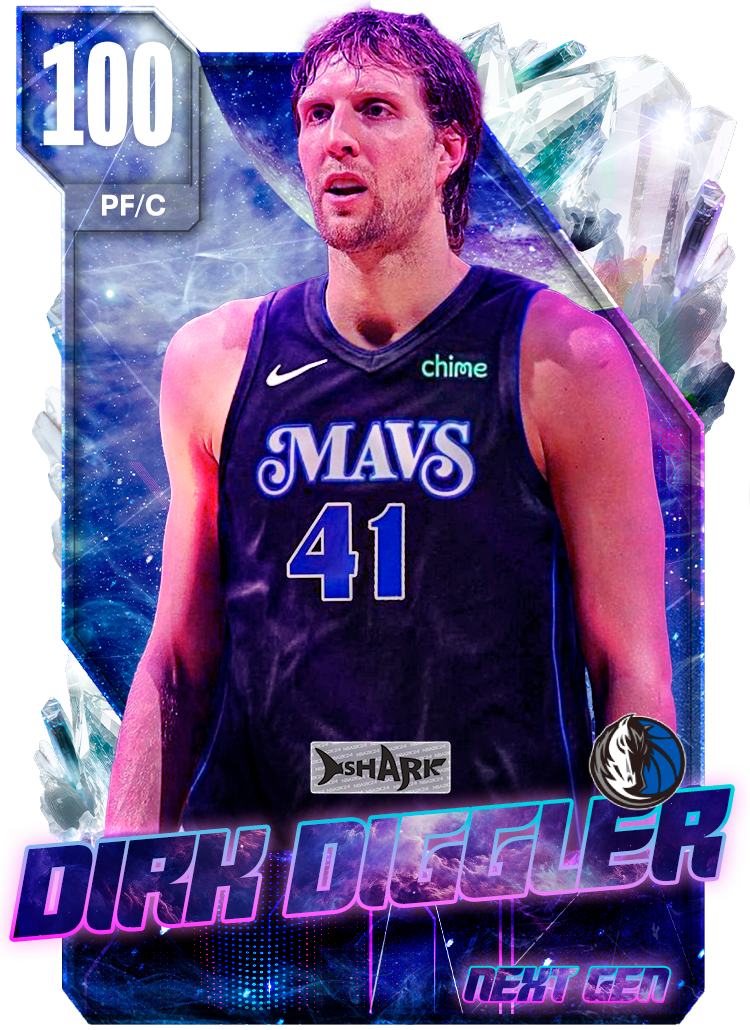 2KDB MyTEAM Database | NBA 2K Custom Card (Dirk) by Shark | NBA 2K26