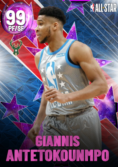 NBA 2K25 | 2KDB MyTEAM NBA 2K Custom Card (Giannis All Star) by ...