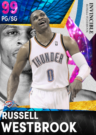 NBA 2K25 | 2KDB MyTEAM NBA 2K Custom Card (Invincible Russ) by yutasgoated