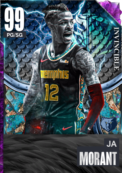 NBA 2K26 | 2KDB MyTEAM NBA 2K Custom Card (Invincible Ja Morant) by ABoogieWitDaHoodie