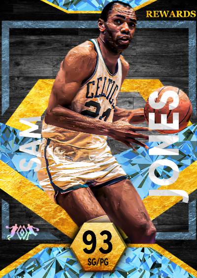 NBA 2K25 | 2KDB MyTEAM NBA 2K Custom Card (RIP Sam Jones) by cuhh_rest