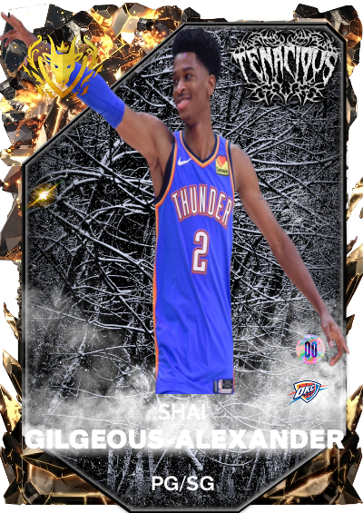 NBA 2K25 | 2KDB MyTEAM NBA 2K Custom Card (GOAT SGA) by Stephfire3030YT