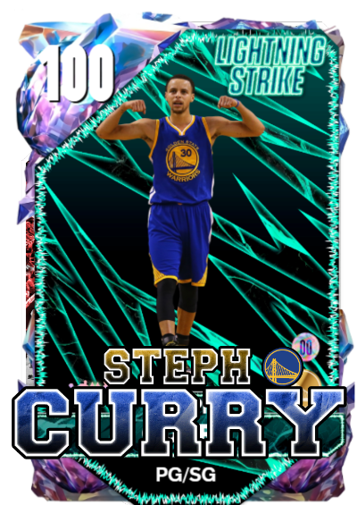 NBA 2K25 | 2KDB MyTEAM NBA 2K Custom Card (Steph Curry striker 3pt) by ...