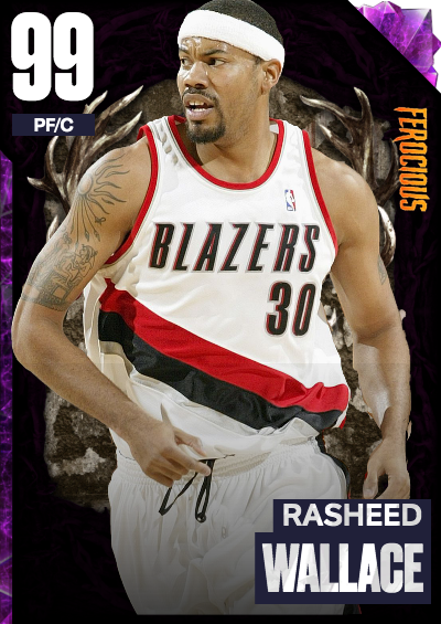 NBA 2K25 | 2KDB MyTEAM NBA 2K Custom Card (Rasheed Wallace) by Sekou