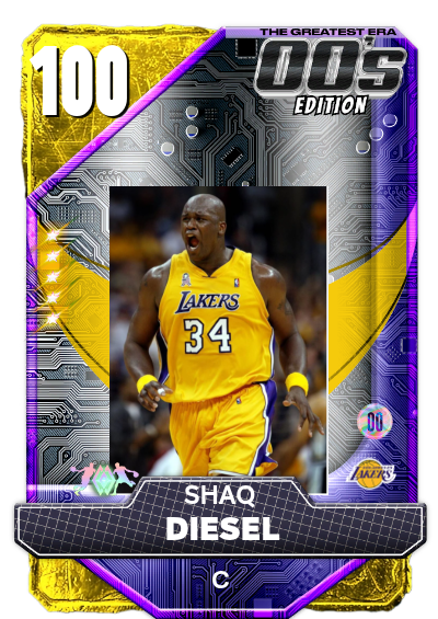2KDB MyTEAM Database | NBA 2K Custom Card (Shaq) by LEBRON IS THE GOAT ...