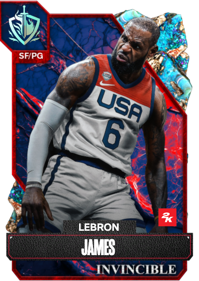 NBA 2K25 | 2KDB MyTEAM NBA 2K Custom Card (lebron james) by 1m2n3b4v