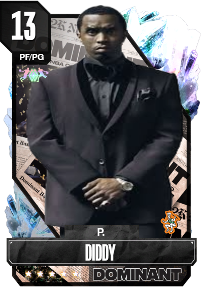 NBA 2K26 | 2KDB MyTEAM NBA 2K Custom Card (DIDDY) by clippersfan69