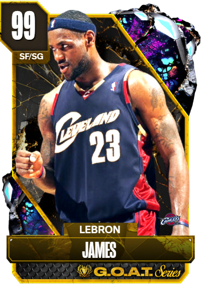 NBA 2K24 | 2KDB Custom Card (LeBron James SF/SG)