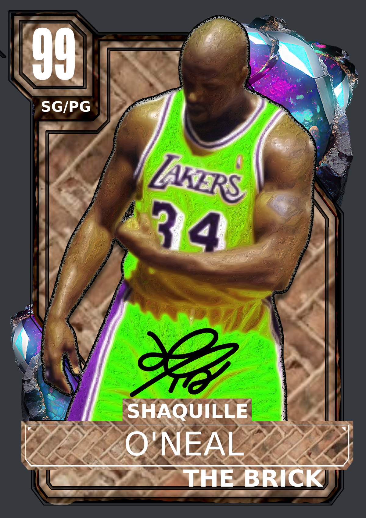 2KDB MyTEAM Database | NBA 2K Custom Card (brick) by MULLET_MAN | NBA 2K26