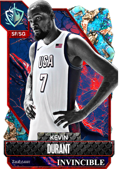 NBA 2K25 | 2KDB MyTEAM NBA 2K Custom Card (2024 olympics kd) by 4kzr