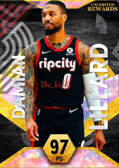 NBA 2K25 | 2KDB MyTEAM NBA 2K Custom Card (Dame) by The_kidd