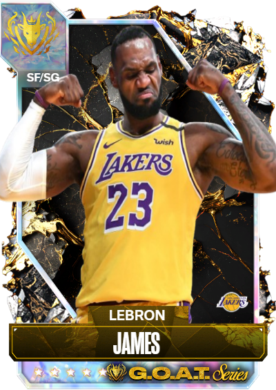 2KDB MyTEAM Database | NBA 2K Custom Card (GOAT LEBRON JAMES) by B-DAWG ...