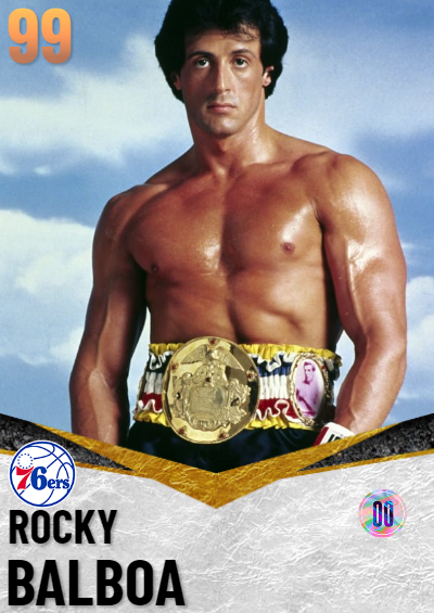 NBA 2K25 | 2KDB MyTEAM NBA 2K Custom Card (rocky balboa) by lil_brigo