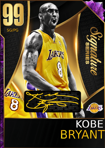 NBA 2K23 | 2KDB Custom Card (Kobe Signed)