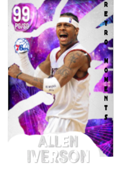 NBA 2K25 | 2KDB MyTEAM NBA 2K Custom Card (retro moments) by rjspooner