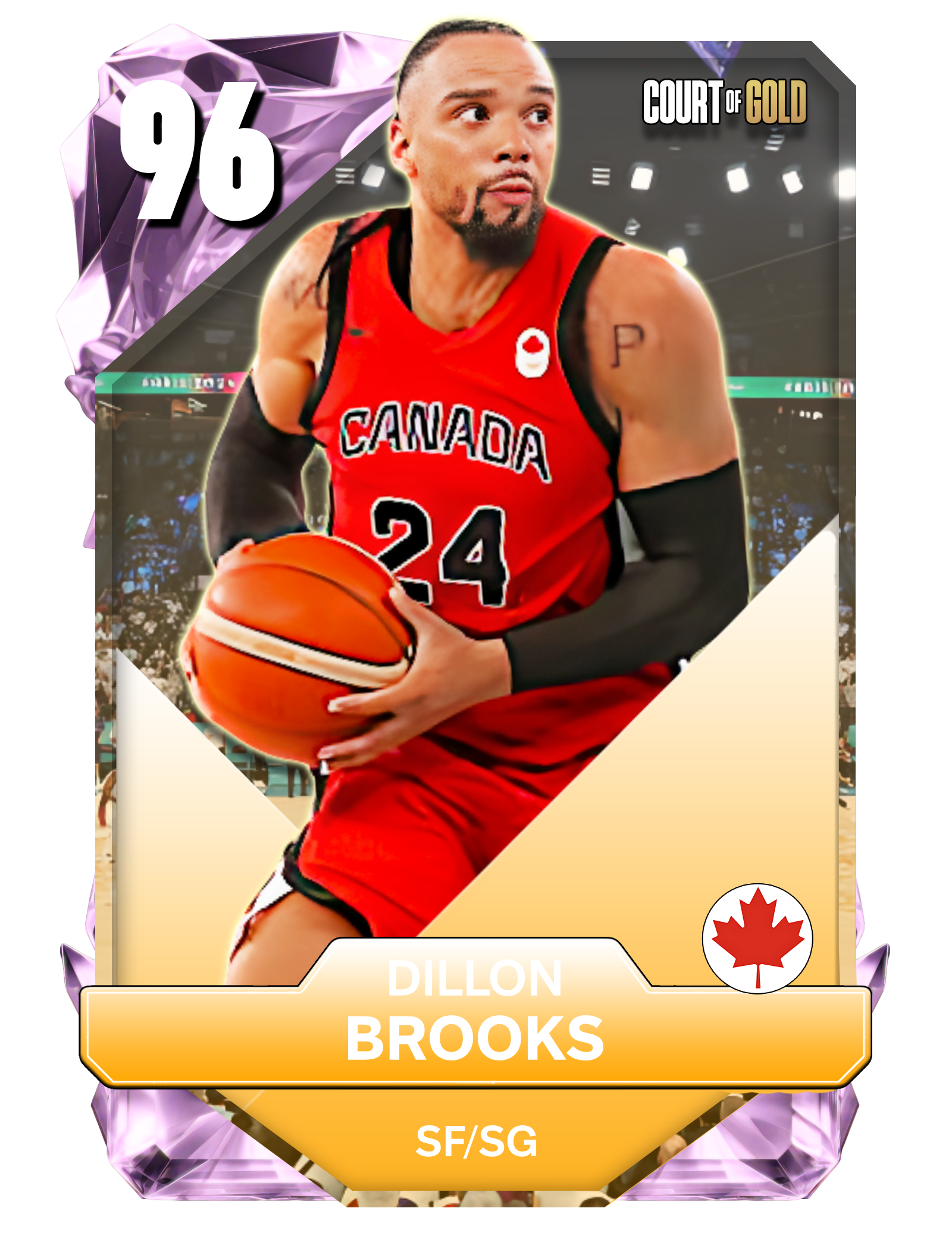 NBA 2K25 | 2KDB MyTEAM NBA 2K Custom Card (poke the bear) by jinxie_boo