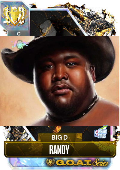 NBA 2K25 | 2KDB MyTEAM NBA 2K Custom Card (big d randy) by cdizz