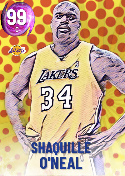 NBA 2K25 | 2KDB MyTEAM NBA 2K Custom Card (Shaquille O'Neal) by Marmenta