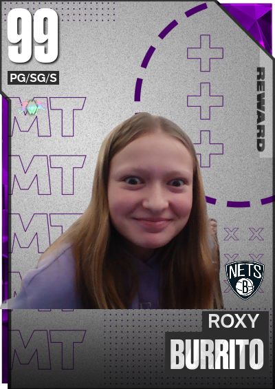 NBA 2K25 | 2KDB MyTEAM NBA 2K Custom Card (Roxy) by ajspidey