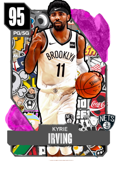2KDB MyTEAM Database | NBA 2K Custom Card (COMIC KYRIE) by ...
