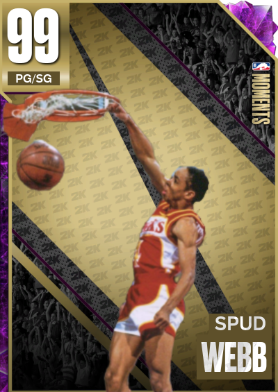 NBA 2K25 | 2KDB MyTEAM NBA 2K Custom Card (Spud) by Wigglyboi