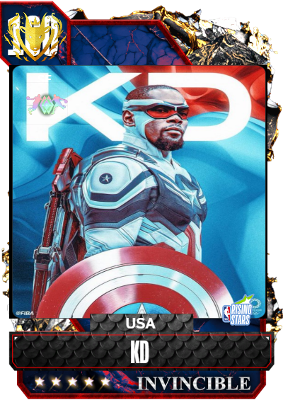 NBA 2K24 | 2KDB Custom Card (USA KD)