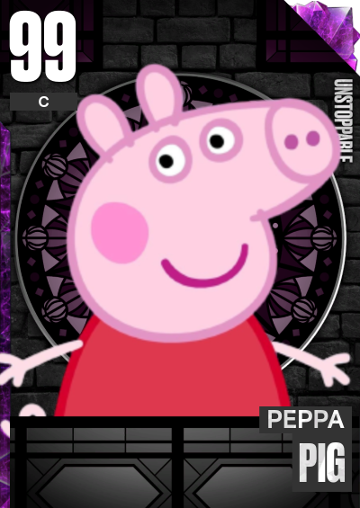 NBA 2K25 | 2KDB MyTEAM NBA 2K Custom Card (Peppa pig) by ZZ32100