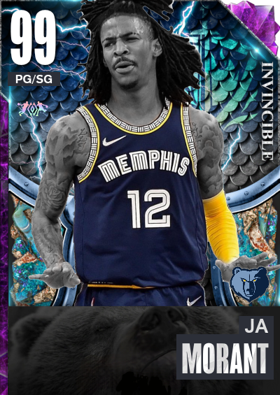 2KDB MyTEAM Database | NBA 2K Custom Card (Invincible Ja Morant) by ...