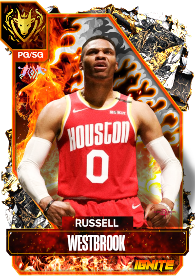 2KDB MyTEAM Database | NBA 2K Custom Card (Russell Westbrook) by SSG ...