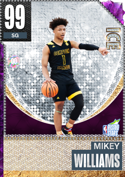 2KDB MyTEAM Database | NBA 2K Custom Card (Mikey Williams) by camtheman ...