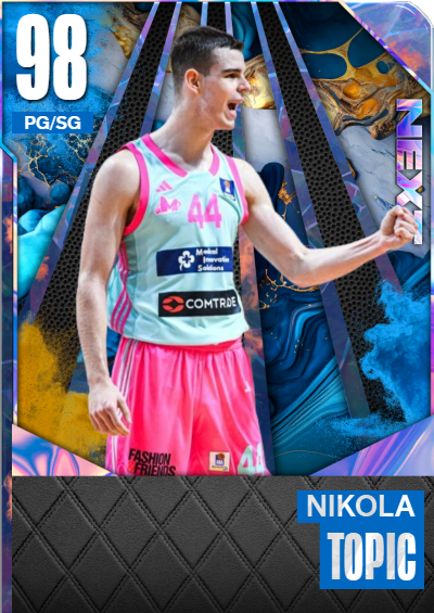 2KDB MyTEAM Database | NBA 2K Custom Card (Nikola Topic) by Ethan2575 ...