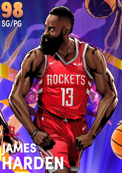 NBA 2K21 | 2KDB Custom Card (Hero harden🤤)