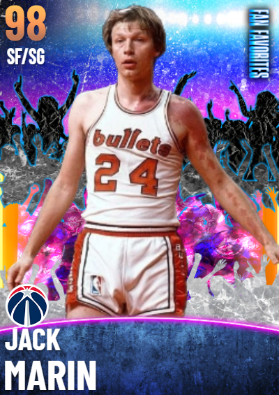 NBA 2K25 | 2KDB MyTEAM NBA 2K Custom Card (Jack Marin) by Pony1086