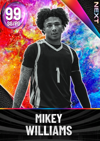 NBA 2K26 | 2KDB MyTEAM NBA 2K Custom Card (Next Mikey Williams) by LTeaser