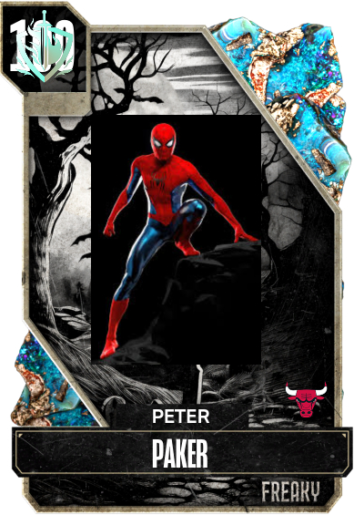 NBA 2K25 | 2KDB MyTEAM NBA 2K Custom Card (spider man) by M_is_luv