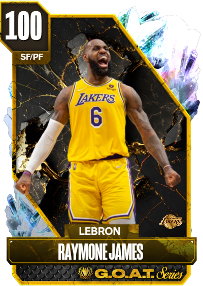 NBA 2K26 | 2KDB MyTEAM NBA 2K Custom Card (GOAT-Lebron) by FROST-ONI