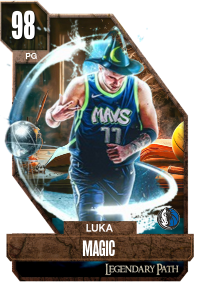 NBA 2K25 | 2KDB MyTEAM NBA 2K Custom Card (Luka magic) by Everett111