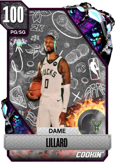 NBA 2K26 | 2KDB MyTEAM NBA 2K Custom Card (Dame Time) by race_ferry