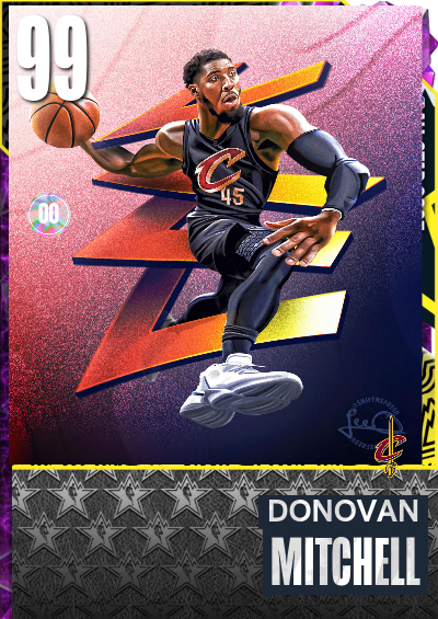 NBA 2K25 | 2KDB MyTEAM NBA 2K Custom Card (Donovan Mitchell) by EthanM1