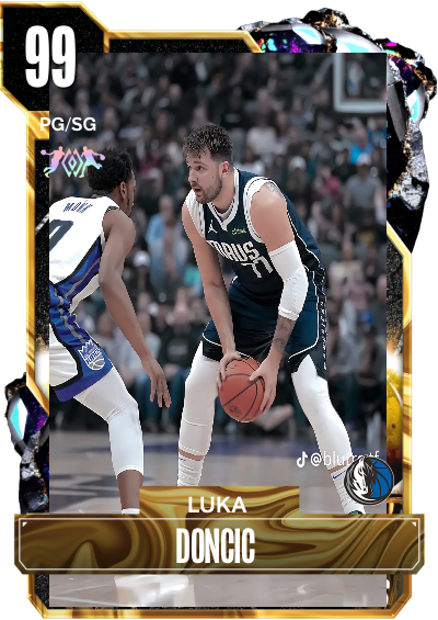 NBA 2K26 | 2KDB MyTEAM NBA 2K Custom Card (Luka Doncic) by Pink_goul3673