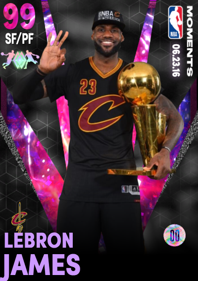 NBA 2K25 | 2KDB MyTEAM NBA 2K Custom Card (lebron) by neoneon