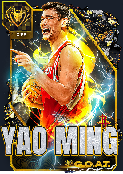 NBA 2K25 | 2KDB MyTEAM NBA 2K Custom Card (yao) by fishhygfx