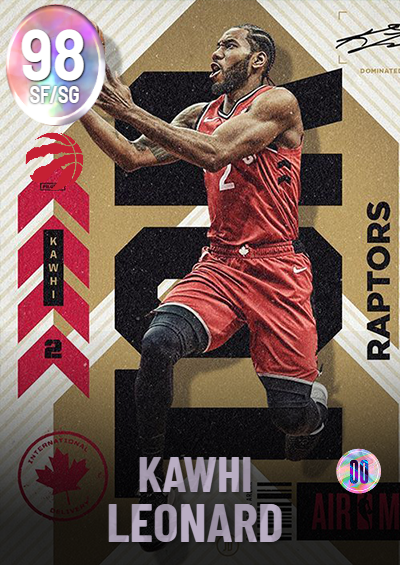 NBA 2K25 | 2KDB MyTEAM NBA 2K Custom Card (Kawhi Leonard) by jasonconnor97