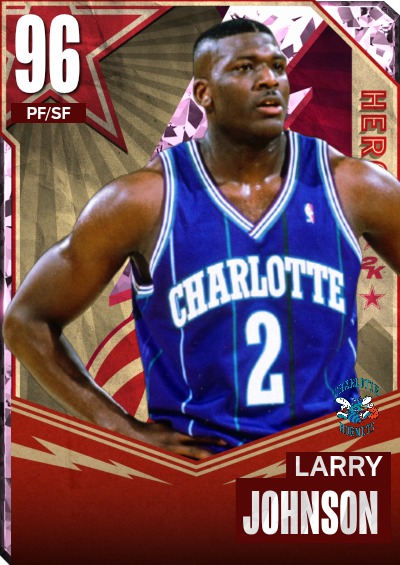 NBA 2K25 | 2KDB MyTEAM NBA 2K Custom Card (Larry Johnson) by ONE_MONTH12
