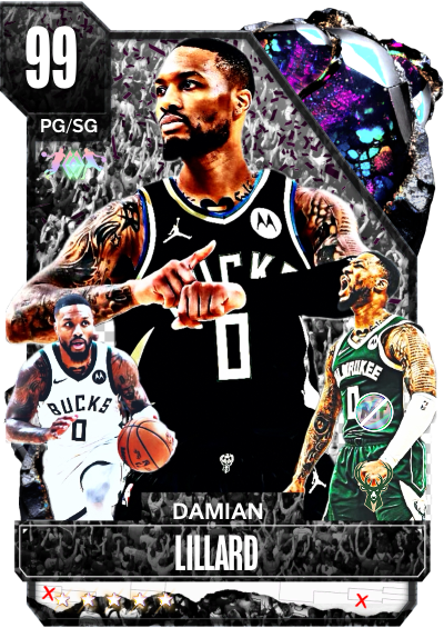 NBA 2K26 | 2KDB MyTEAM NBA 2K Custom Card (Dame-Time) by Jjwismyname1